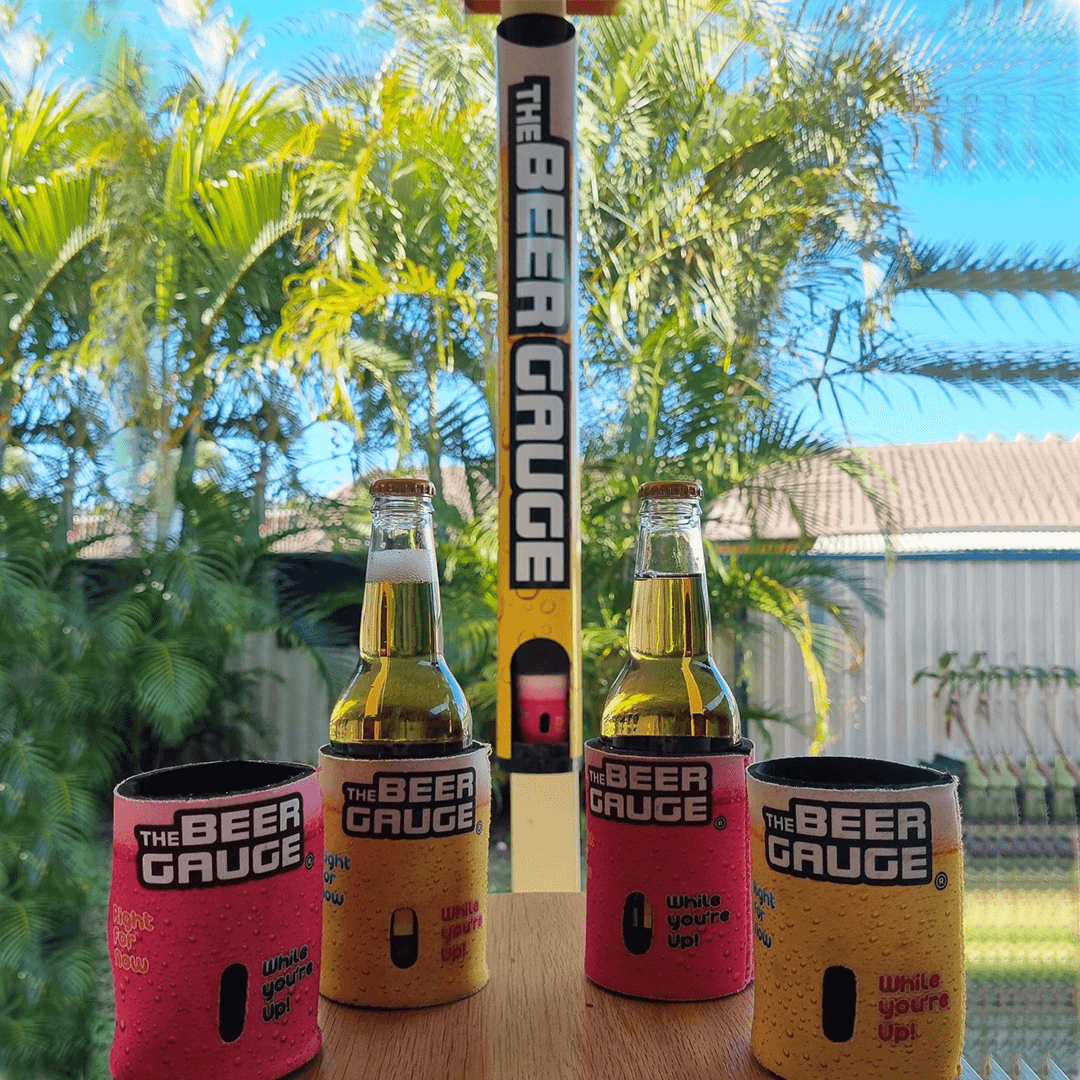 Stubby holder dispenser | The Beer Gauge